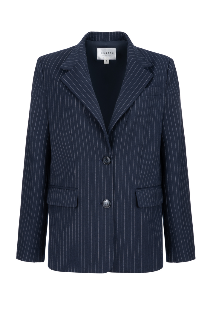 Blue striped jacket – TAKAYAK